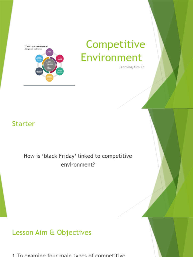 Year 12 Competitve Environment | PDF | Monopoly | Supermarket