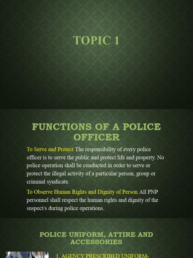 Topic-1 Edited 2 | PDF | Police | Search Warrant