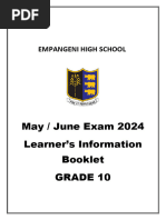 CAT Grade 10 Revisionpackage Term 2 2024 | PDF | Image Scanner ...