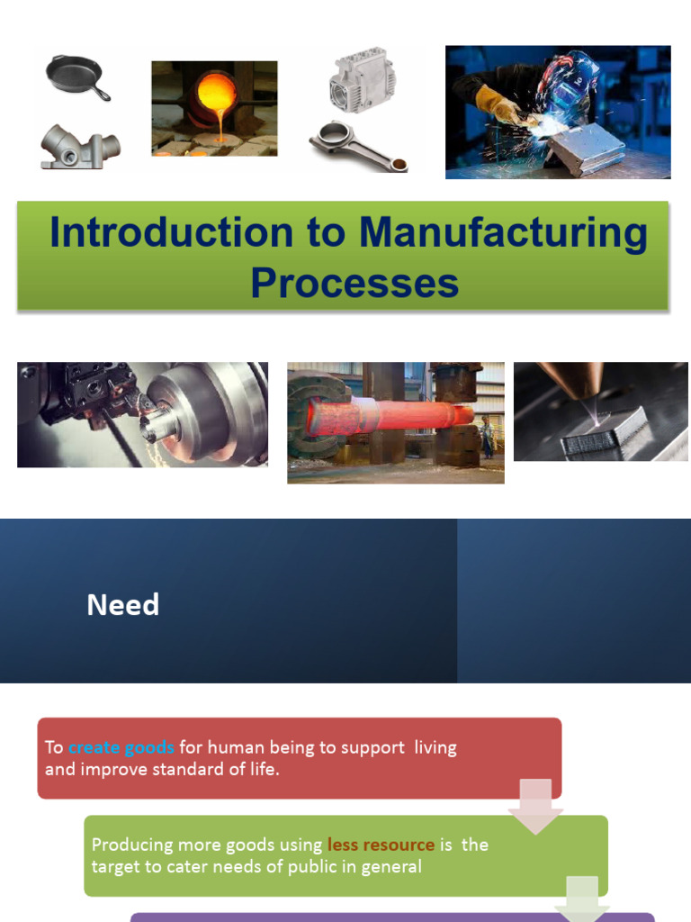 # Lecture 1 Introduction To Manufacturing | PDF | Incandescent Light ...