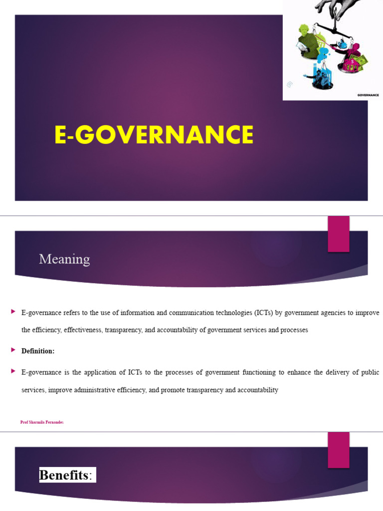 Module 3 E-Governance | PDF | Computing | Governance