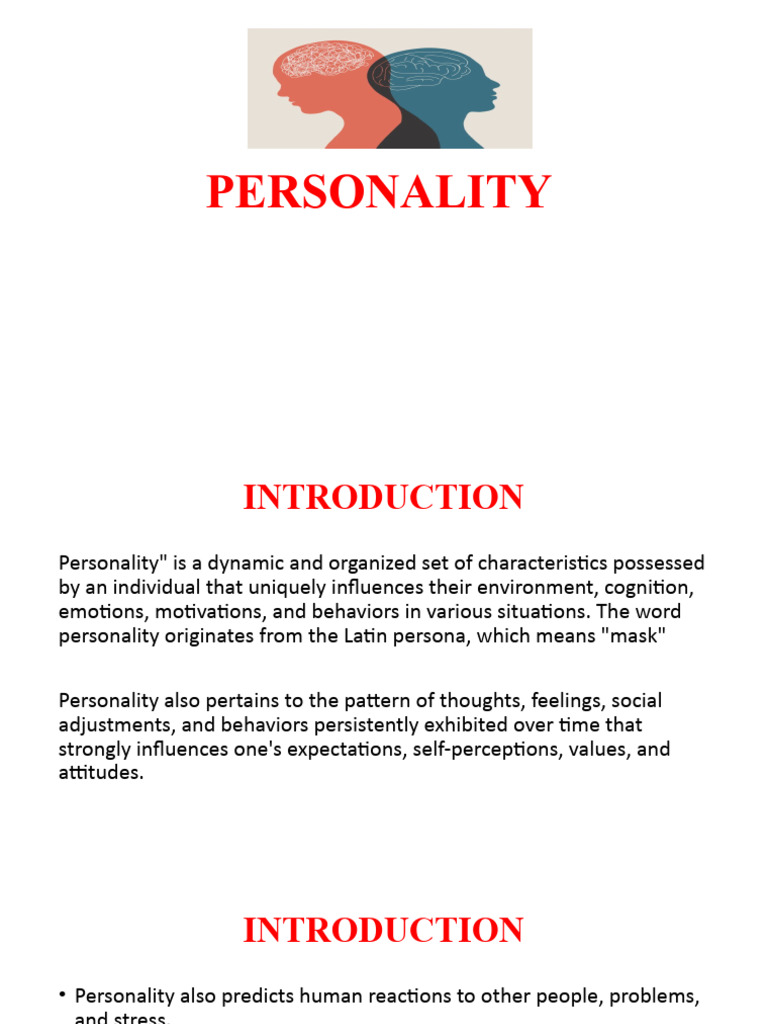 Personality | Download Free PDF | Personality Disorder | Personality ...