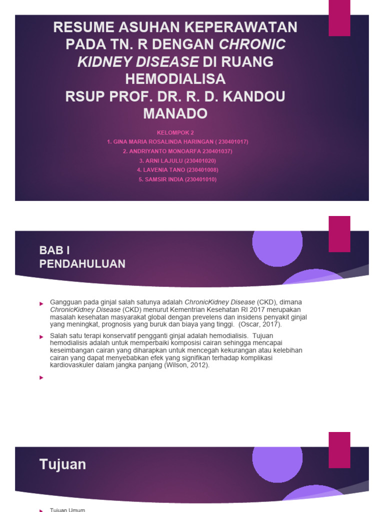 Salin-PPT CKD KEL 2 | PDF | Kesehatan Holistik