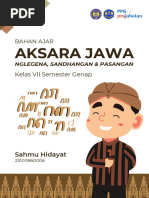 Materi Aksara Jawa Lengkap | PDF | Seni & Disiplin Bahasa