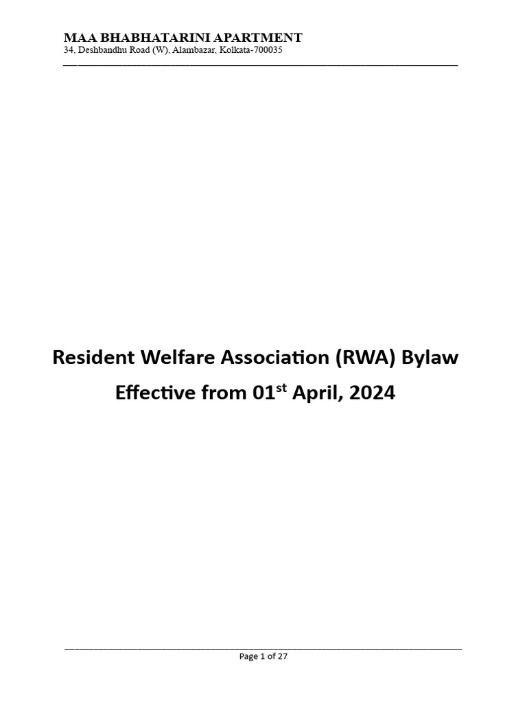 RWA Rule Book | PDF | Committee | Expense