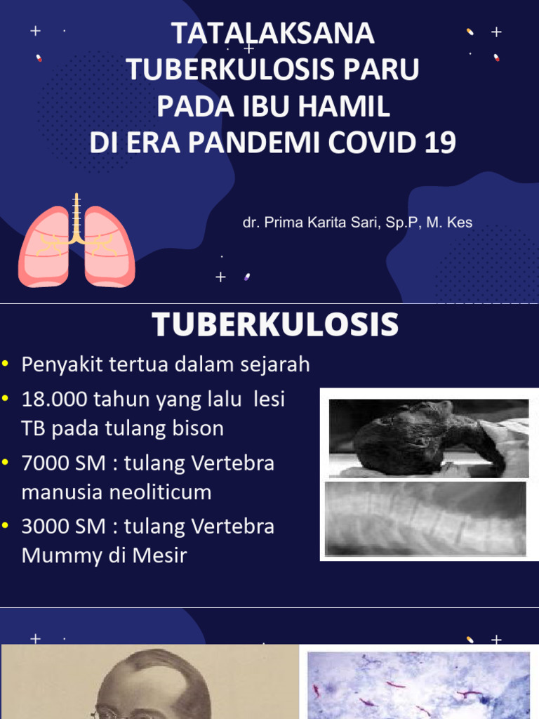 Tatalaksana Tb Paru Pada Kehamilan Dr Prima Spp | PDF