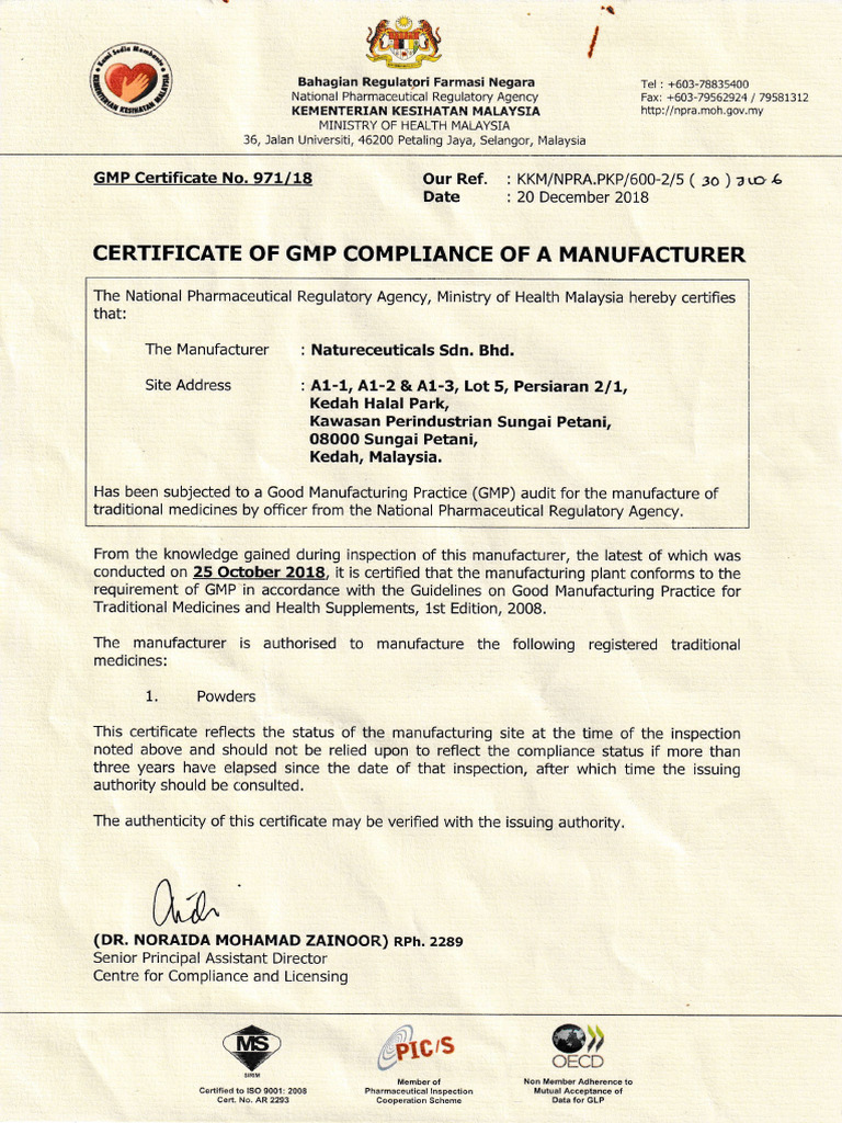 GMP Kilang by KKM | PDF | Health Care | Pharmacy