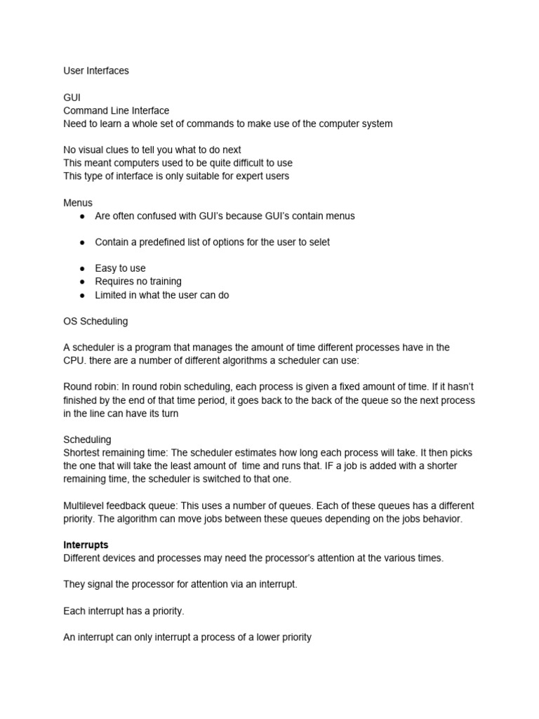 Advanced Computer Interfaces Guide | PDF | Technology & Engineering