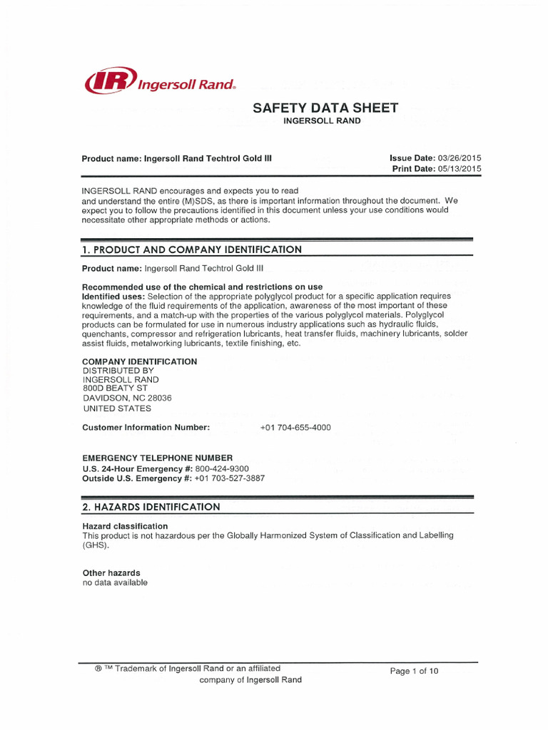Techtrol Gold Iii Ccn 68140490 Pdf