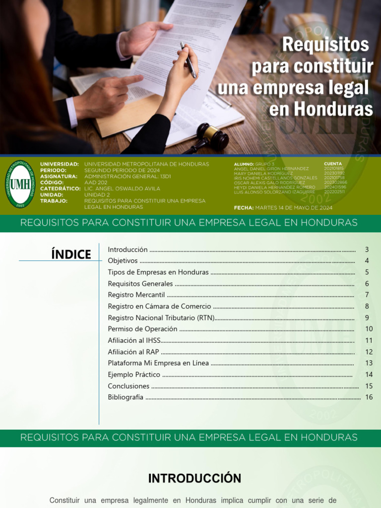 Presentacion Requisitos para Crear Una Empresa F | Descargar gratis PDF | Documento de identidad ...