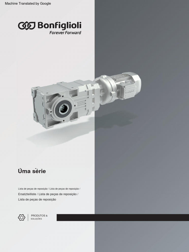 Spar Parts Redutores A Series Bonfiglioli | PDF