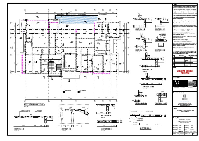 1ST Floor | PDF | Concrete | Architectural Elements