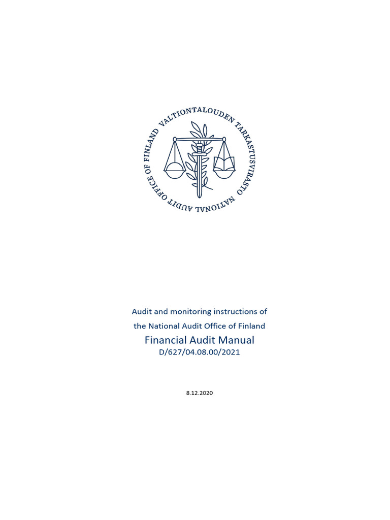 National Audit Office Financial Audit Guide | PDF | Audit | Financial Audit