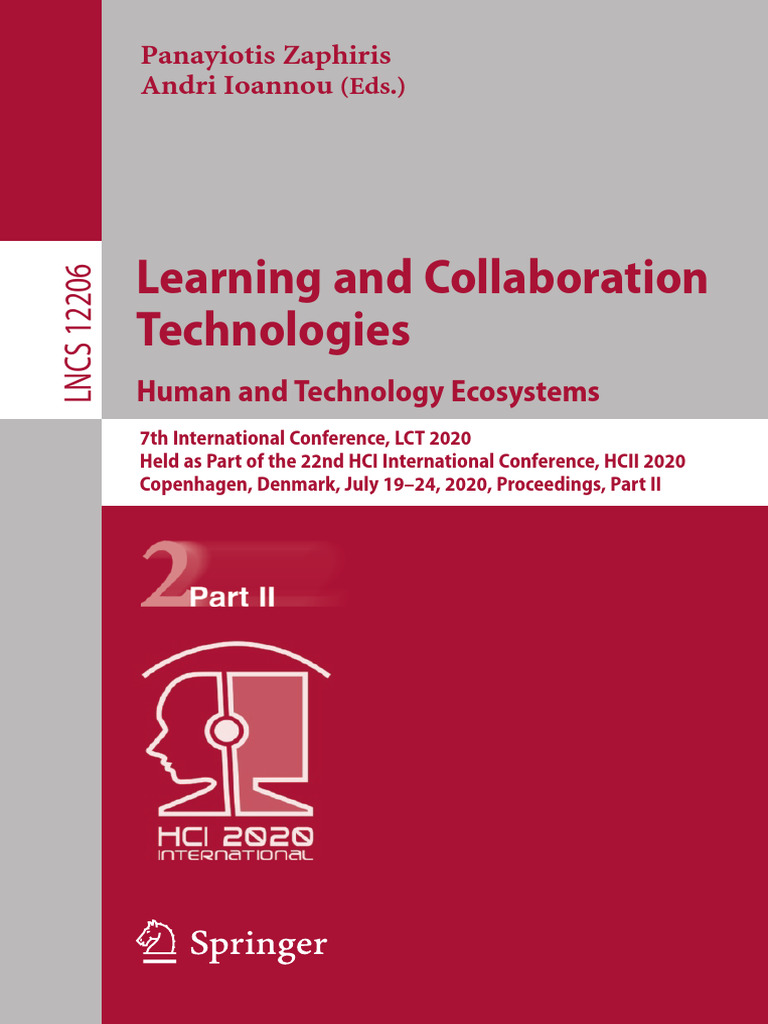 Learning and Collaboration Technologies: Human and Technology ...