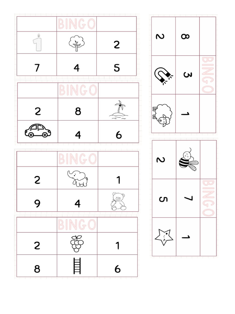 Bingo 1-10 | PDF
