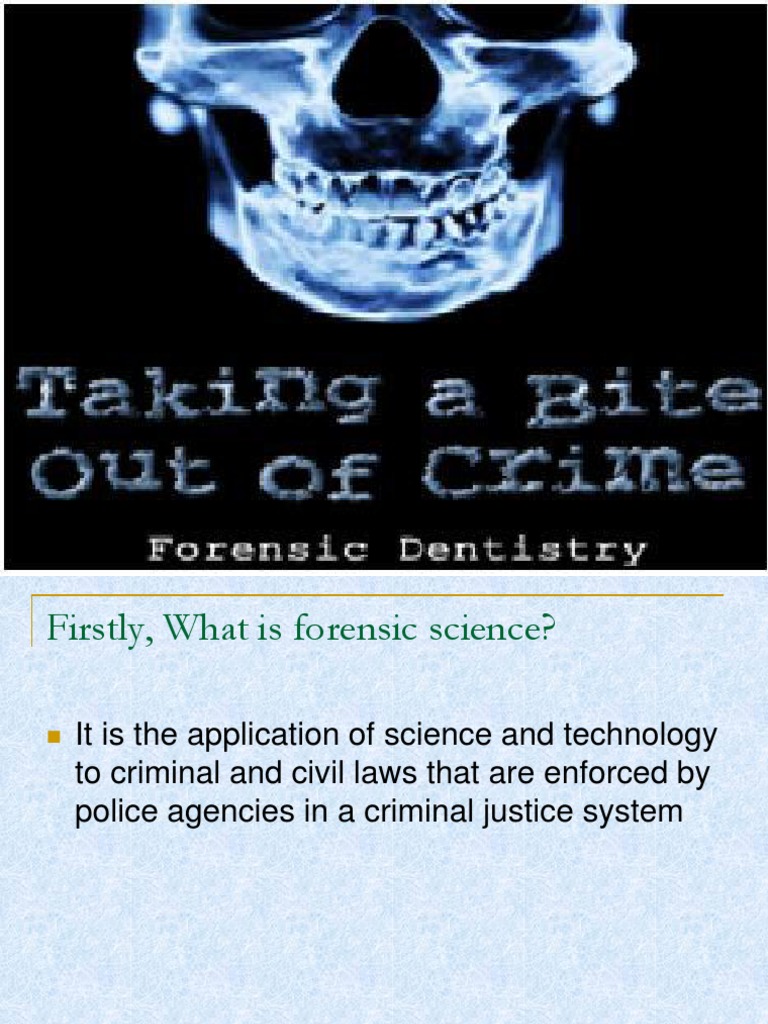 An Overview of Forensic Dentistry: Identification Techniques, Age ...