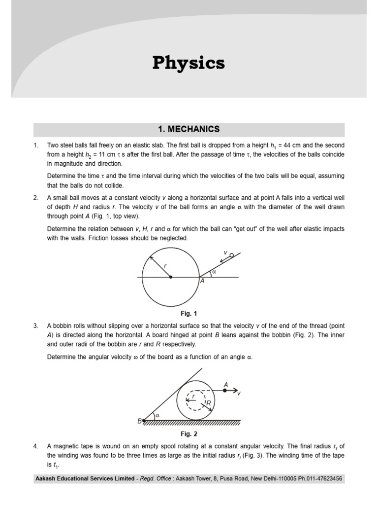 Crunch 1 Questions | PDF | Gases | Force