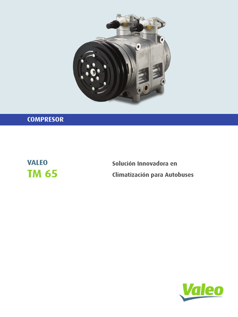 VALEO Compressor TM65 Esp | Descargar gratis PDF | Tecnología de ...
