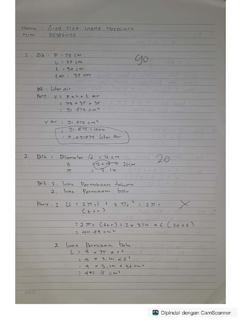 Tugas Tutorial 2 MTK | PDF