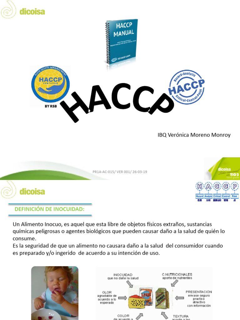 Pr1-Ac-015 Ver 001 Haccp - Naucalpan | PDF | Análisis de Riesgo y Puntos Críticos de Control ...