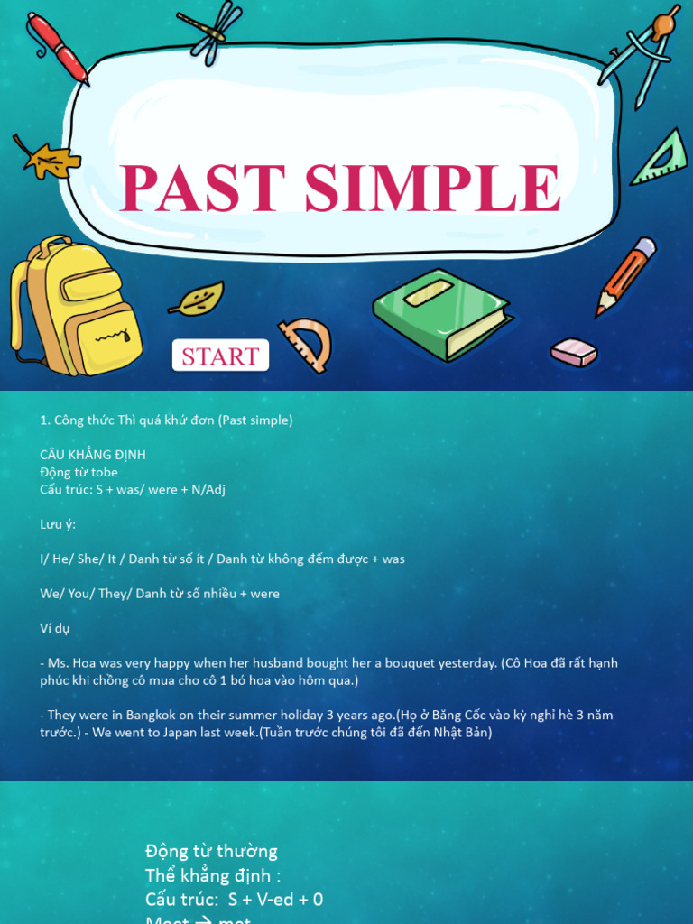 Past Simple 1 | PDF