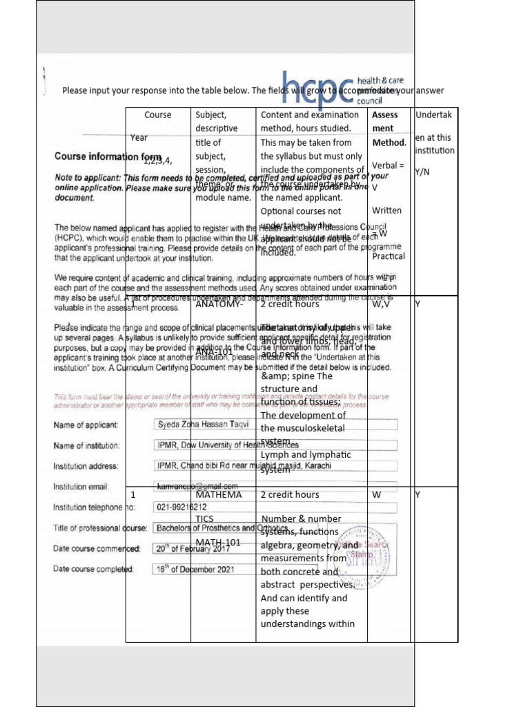 Syllabus Breakdown | Download Free PDF | Prosthesis | Biomechanics