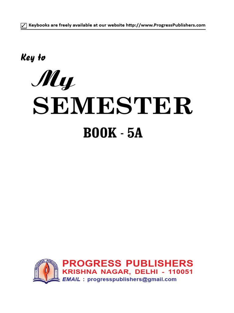 Semester: Book - 5A | PDF | Theseus