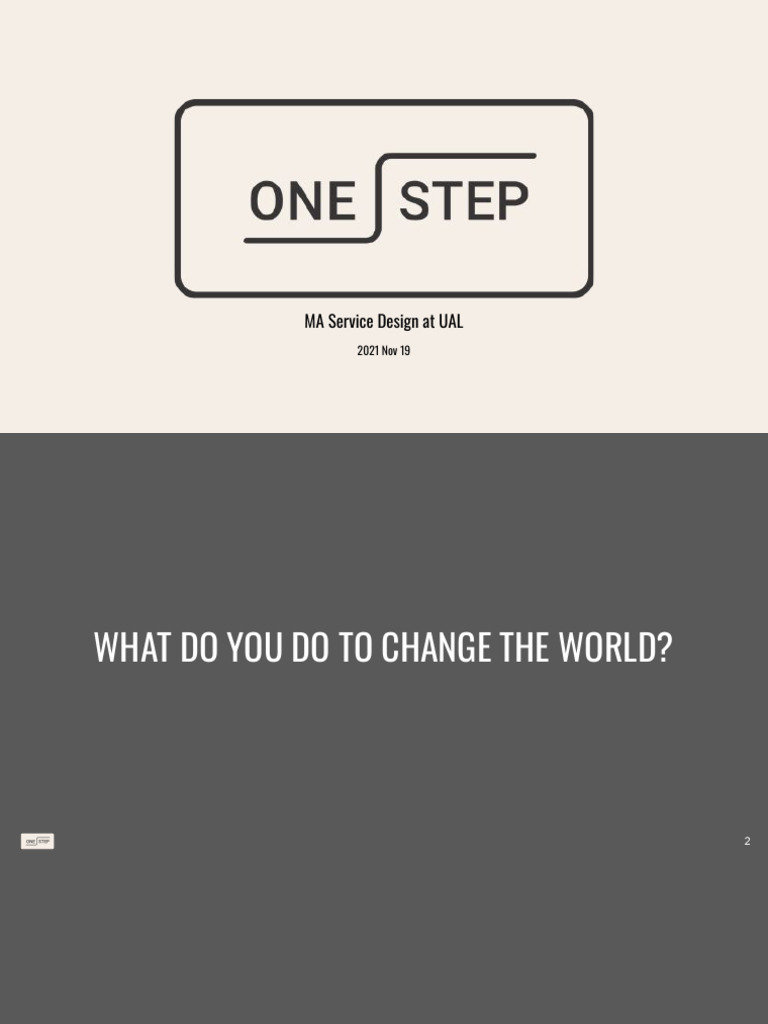 One Step | PDF