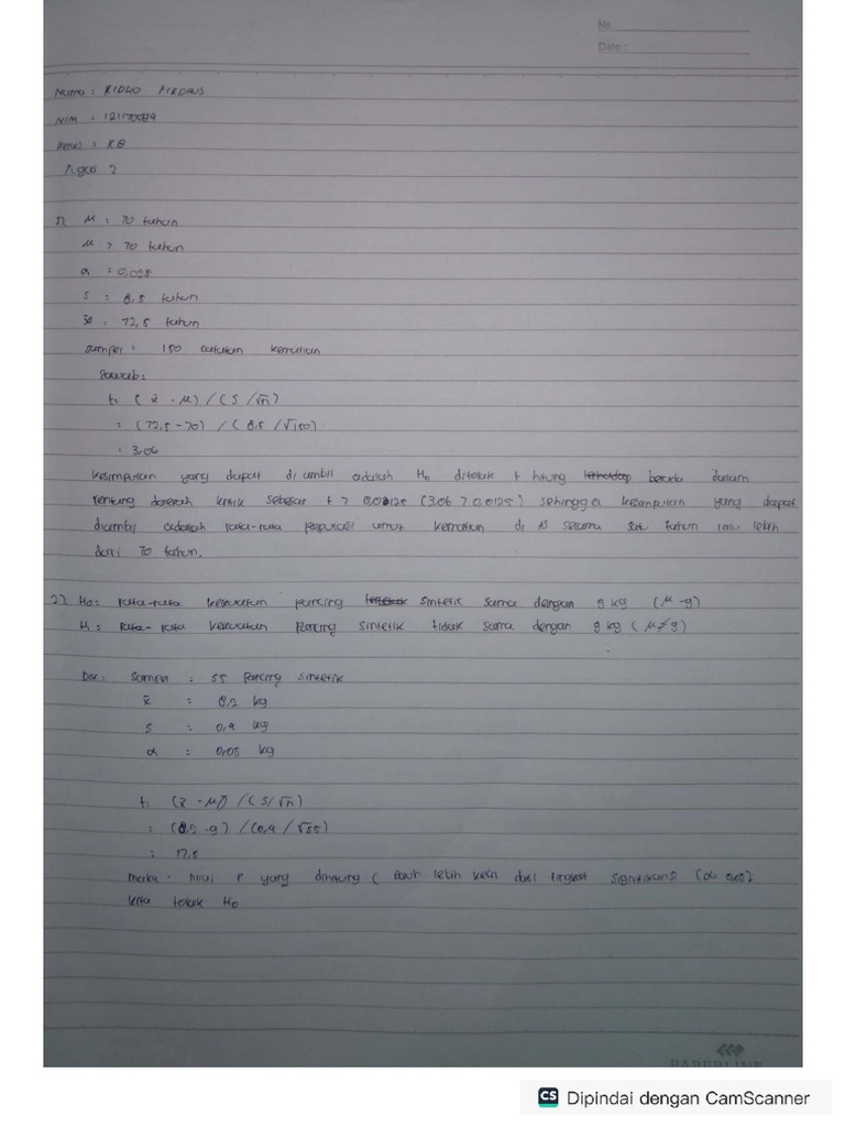 Ridho Firdaus - Tugas 2 | PDF