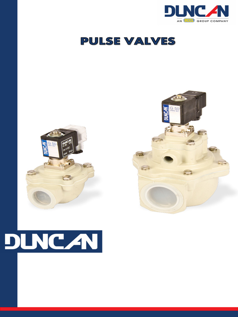 PULSE VALVE Update Catalog | PDF | Home & Garden | Science & Mathematics