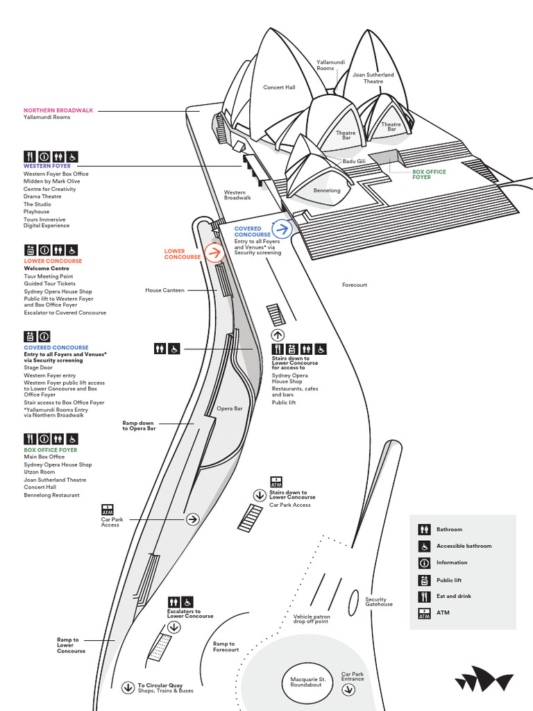 Opera House Map | PDF