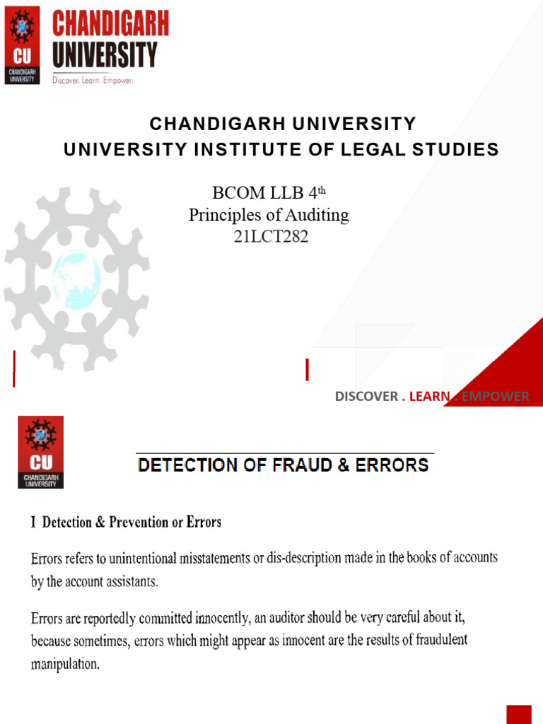 Lecture 02 Auditing Pdf