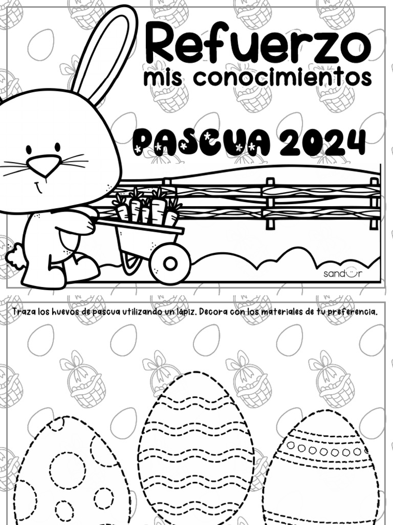 Actividades de Pascua 2024 para Niños | PDF