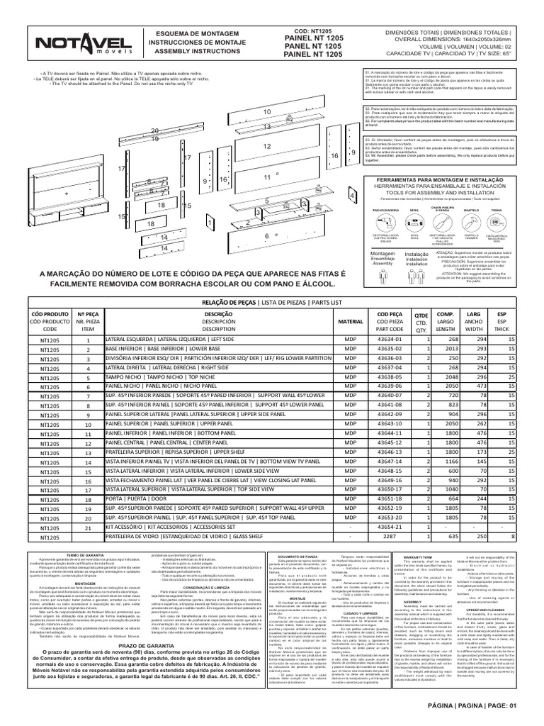 Manual de Instrucao Andaime | PDF