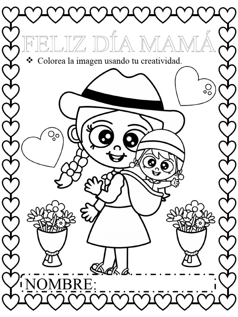 Fichas de Trabajo Día de La Madre | PDF | Poesía