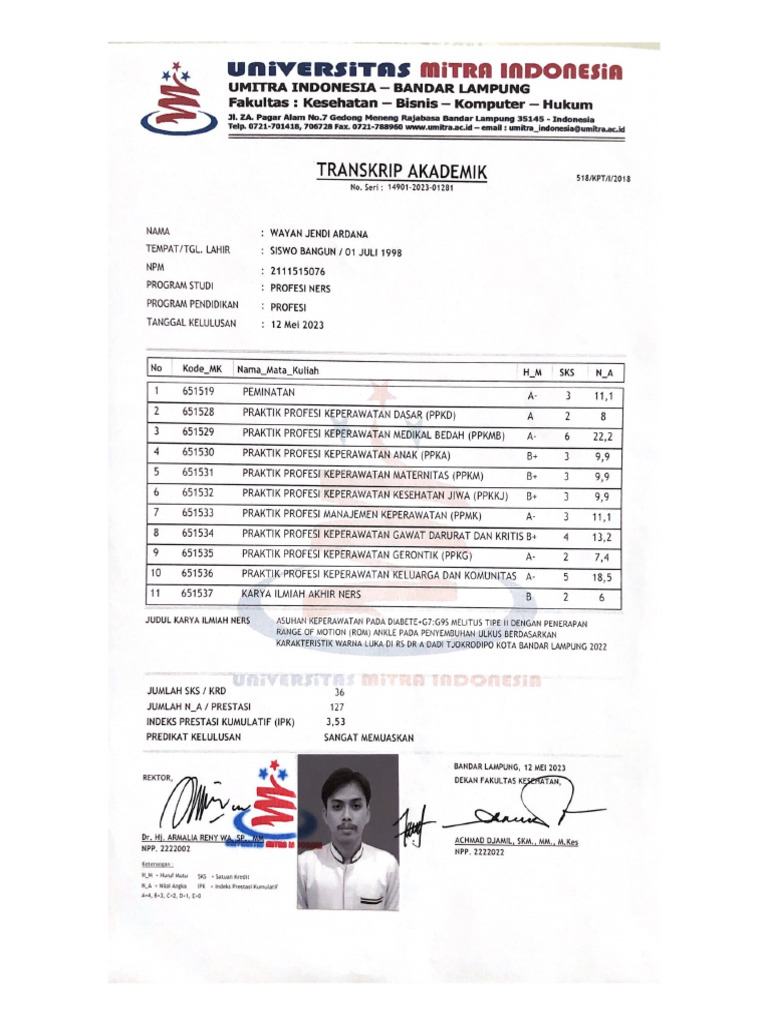 Umitra Indonesia - Bandar Lampung | PDF