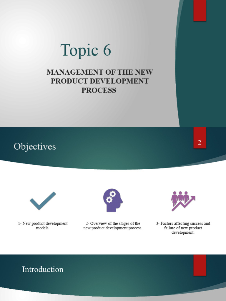 6-Topic 6 New Product Development Process | PDF | New Product ...