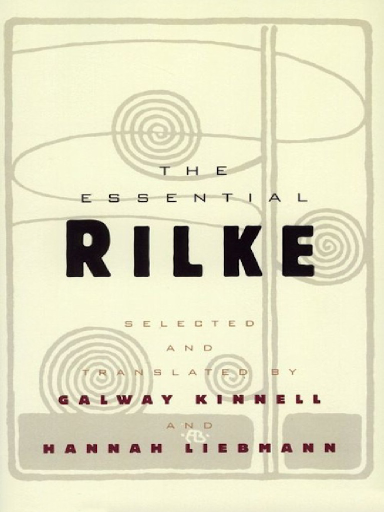 Rilke, Rainer Maria - Essential Rilke (Ecco, 2000) | PDF | Rainer Maria ...