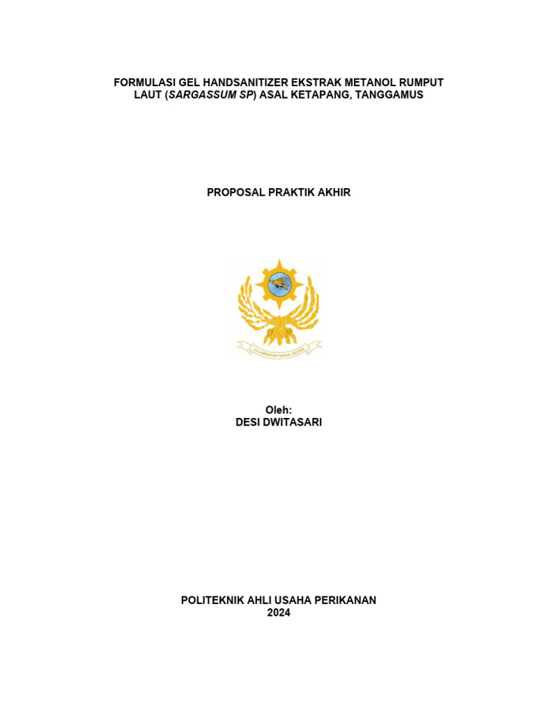 Proposal Kipa - Desi | PDF