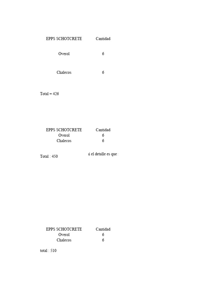 Cuadro Comparativo Epps | PDF
