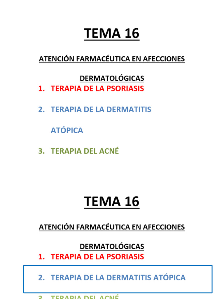 Atopia | PDF | Psoriasis | Corticosteroides