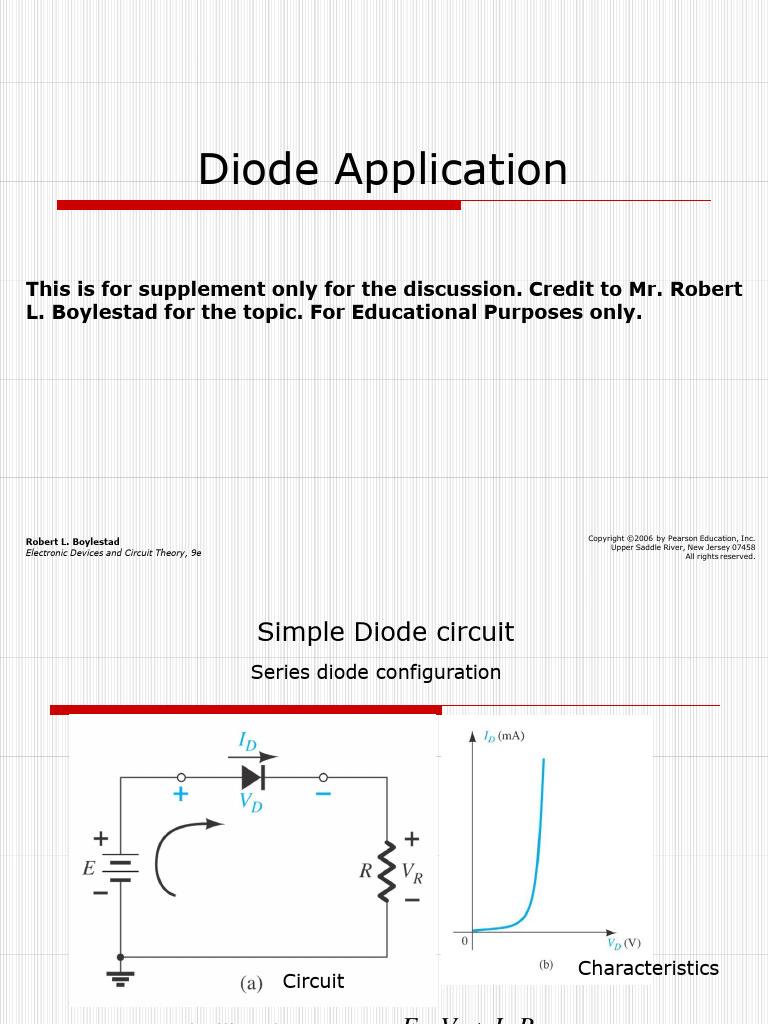 Module 3 - Diode Application | PDF | Rectifier | Diode