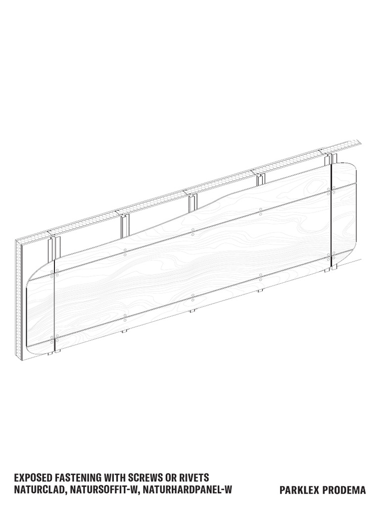 PARKLEX PRODEMA Exposed Fastening With Screws or Rivets NATURCLAD ...