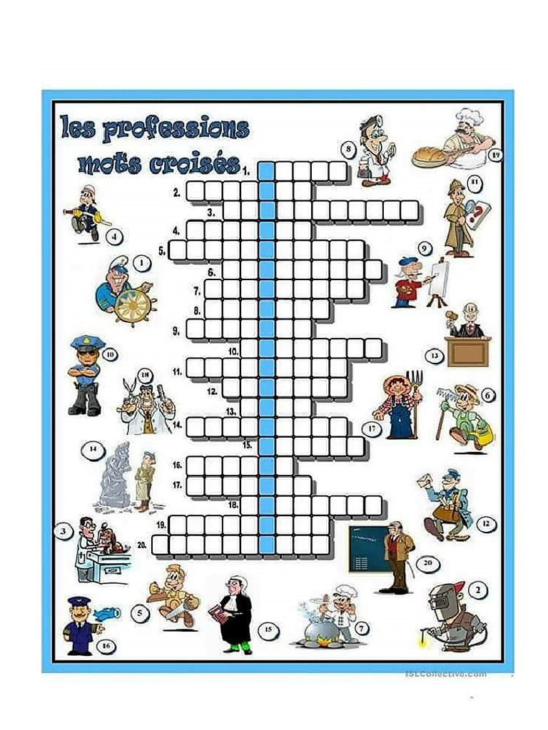 Vocabulaire Des Métiers 1 | PDF