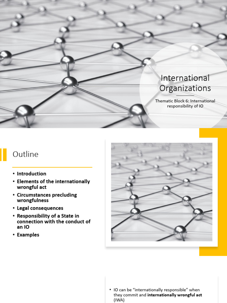 Block 6 - International Responsibility IO | PDF | United Nations Stabilisation Mission In Haiti ...