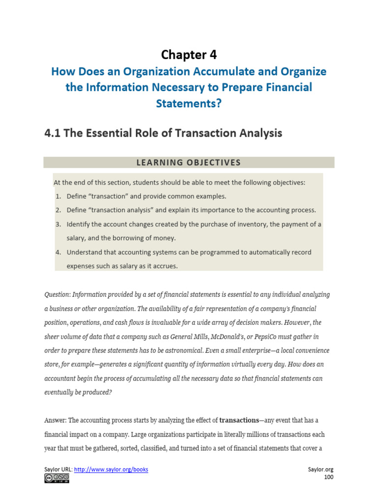 Ch_04 | PDF | Debits And Credits | Expense