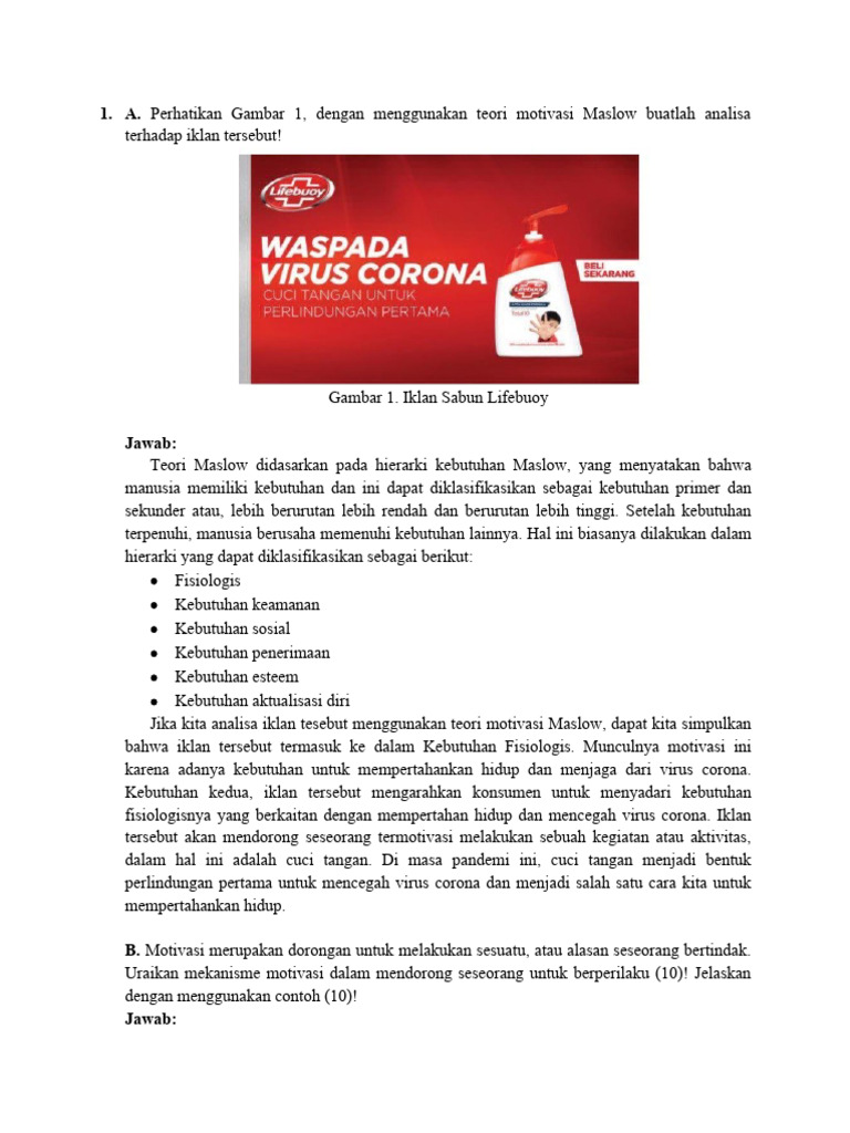 Jawaban Tugas Perilaku Konsumen Bagian C | PDF | Karier & Perkembangan