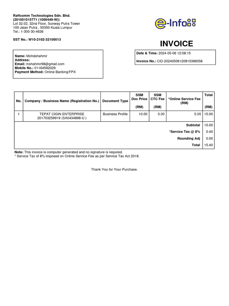 Invoice CID-20240506120815388358 | PDF