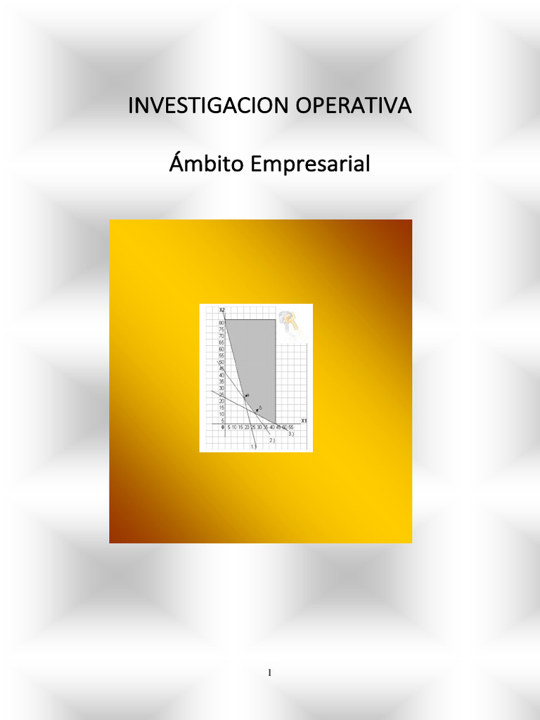 Investigaciòn Operativa Cap-1 | PDF | Business | La investigación de ...