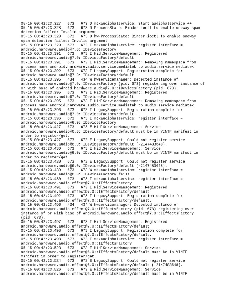 Log | PDF | System Software | Computer Engineering